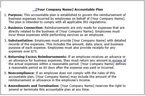 Accountable Plans: A Win-Win for Employers and Employees - Method CPA